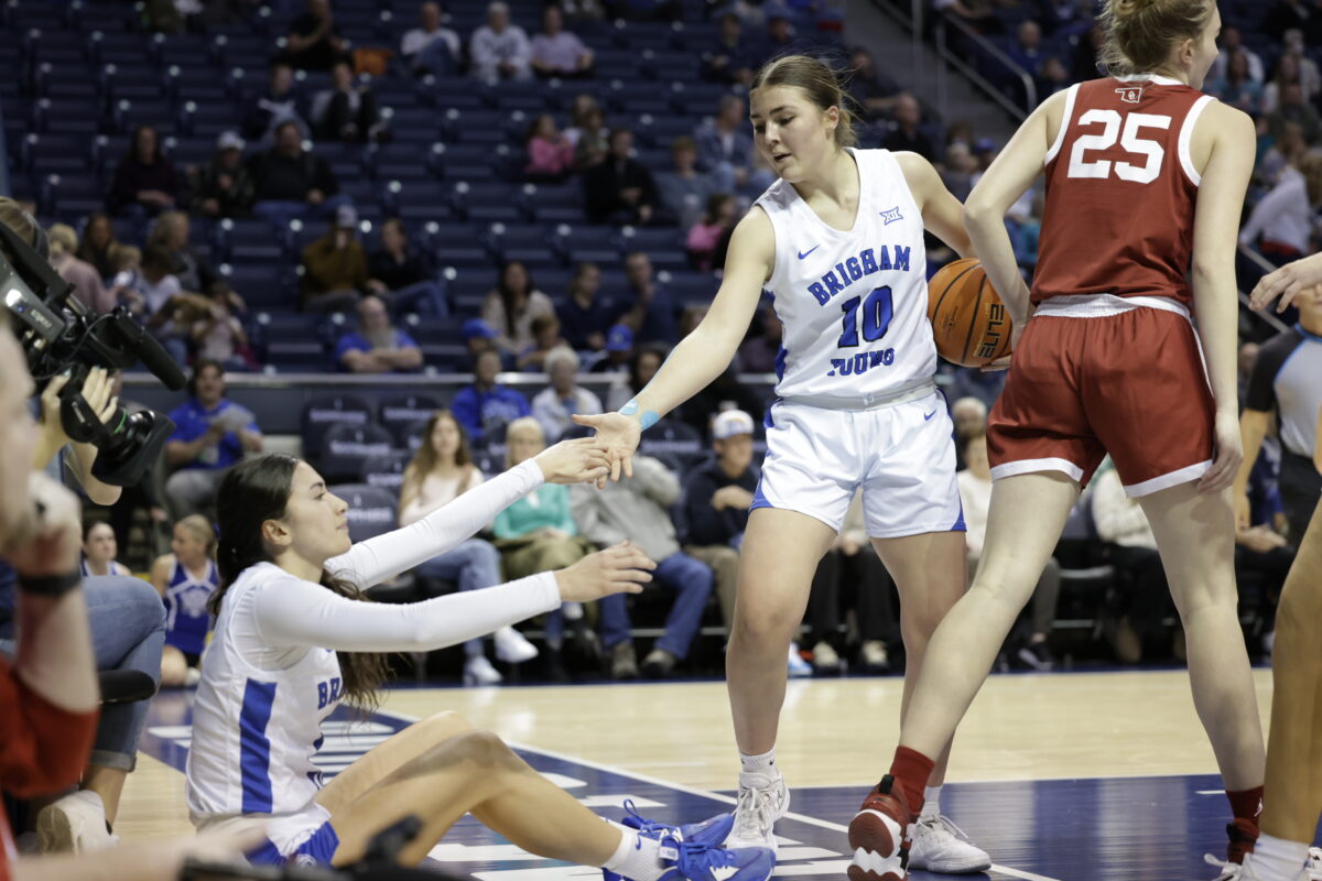 Off the mark: Oklahoma races past BYU women’s hoops, 75-63 | News ...
